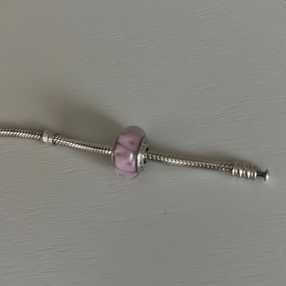 Pandora | Jewelry | Pandora Light Pink Charm | Poshmark